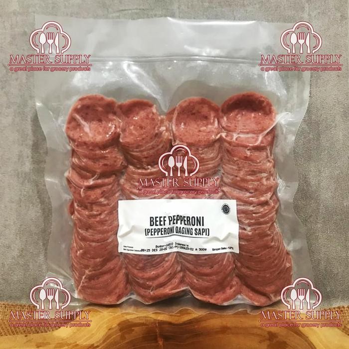 Jual Kirim,HariYgSama- BEEF PEPPERONI PIZZA 500 GR / TOPPING DAGING ...