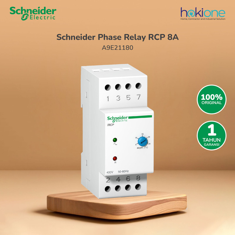 Jual Schneider Acti9 Phase Relay RCP 8A - A9E21180 | Shopee Indonesia