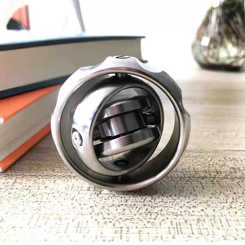 Jual Edc Gyroscope Stainless Steel Hand Spinner Metal Fidget Toys ...