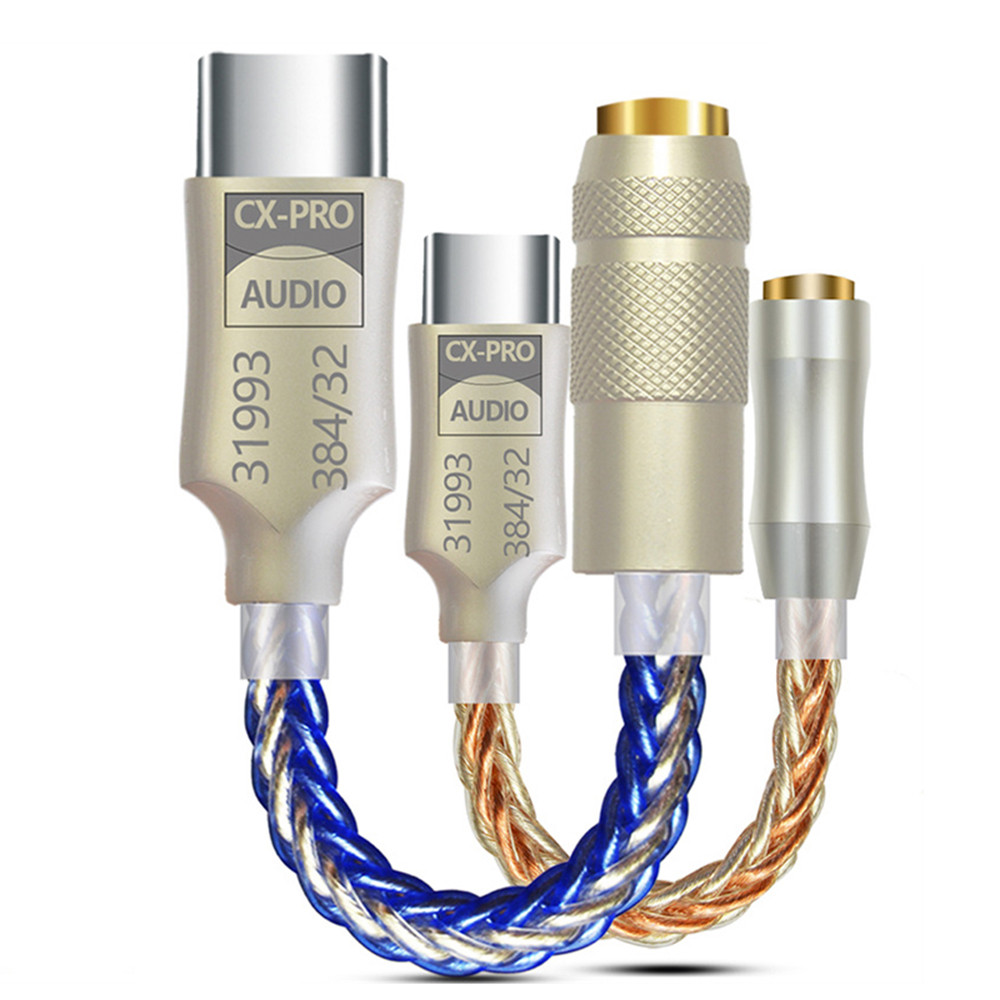 Jual CX31993 HiFi USB DAC Type C To 3.5mm Headphone Amplifier Audio ...