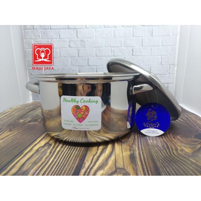 Jual Bima Prima Saucepot Panci Sup Kompor Induksi Listrik Stainless ...