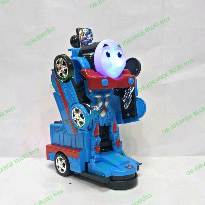 Jual Mainan Kereta Jadi Robot Train Go Go Kereta Tomase Jadi Robot ...