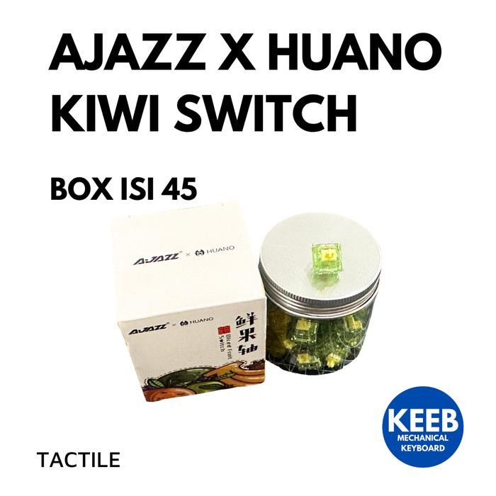 Jual Ajazz x Huano Kiwi Switch (Tactile) BOX | Shopee Indonesia
