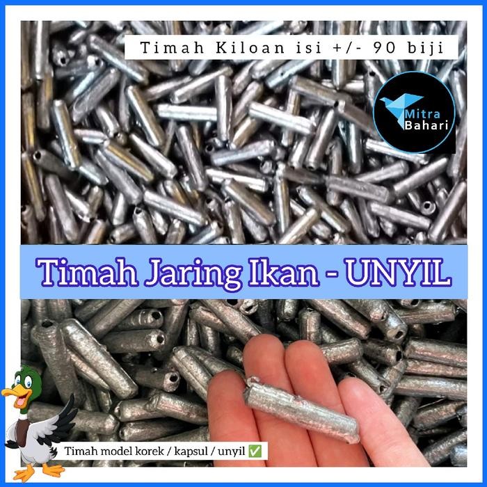 Jual Timah Jaring Kiloan Timah Unyil Timah Kapsul Timah Pukat Timah ...