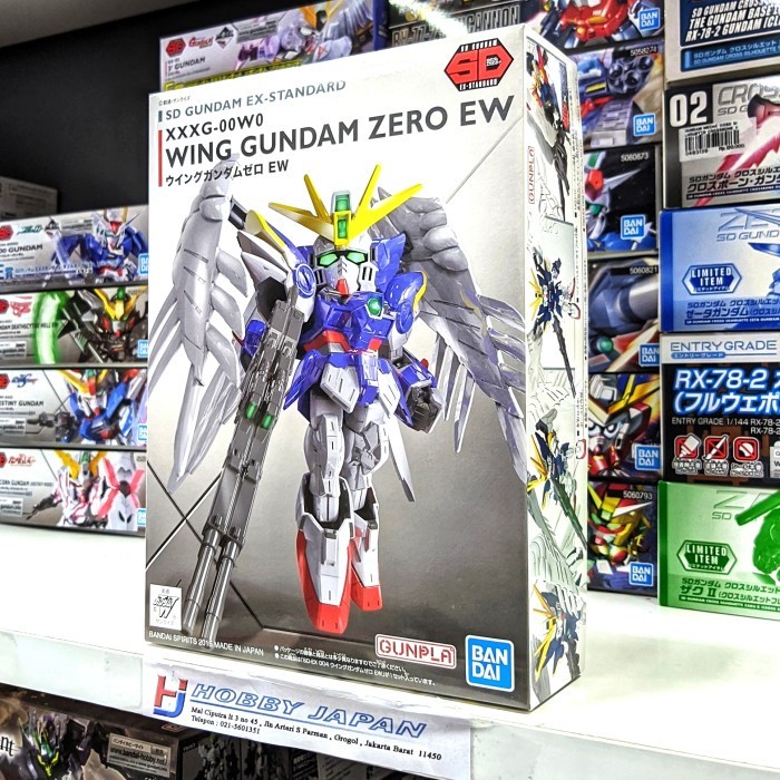Jual Sd Ex Stamdard Gundam Wing Zero Custom Shopee Indonesia