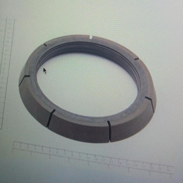 Jual Conical Brake Ring/Kampas Motor Demag Hoist Crane KB 160 Model ...