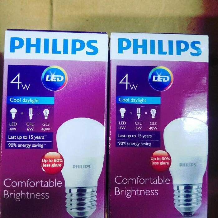 Jual Lampu LED 4W Philips / LED BULB MYCARE PHILIPS Lampu E27 | Shopee Indonesia