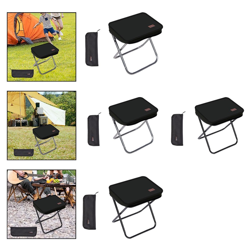 Jual Folding Camping Stool Camp Seating Stool For Painting Garden ...
