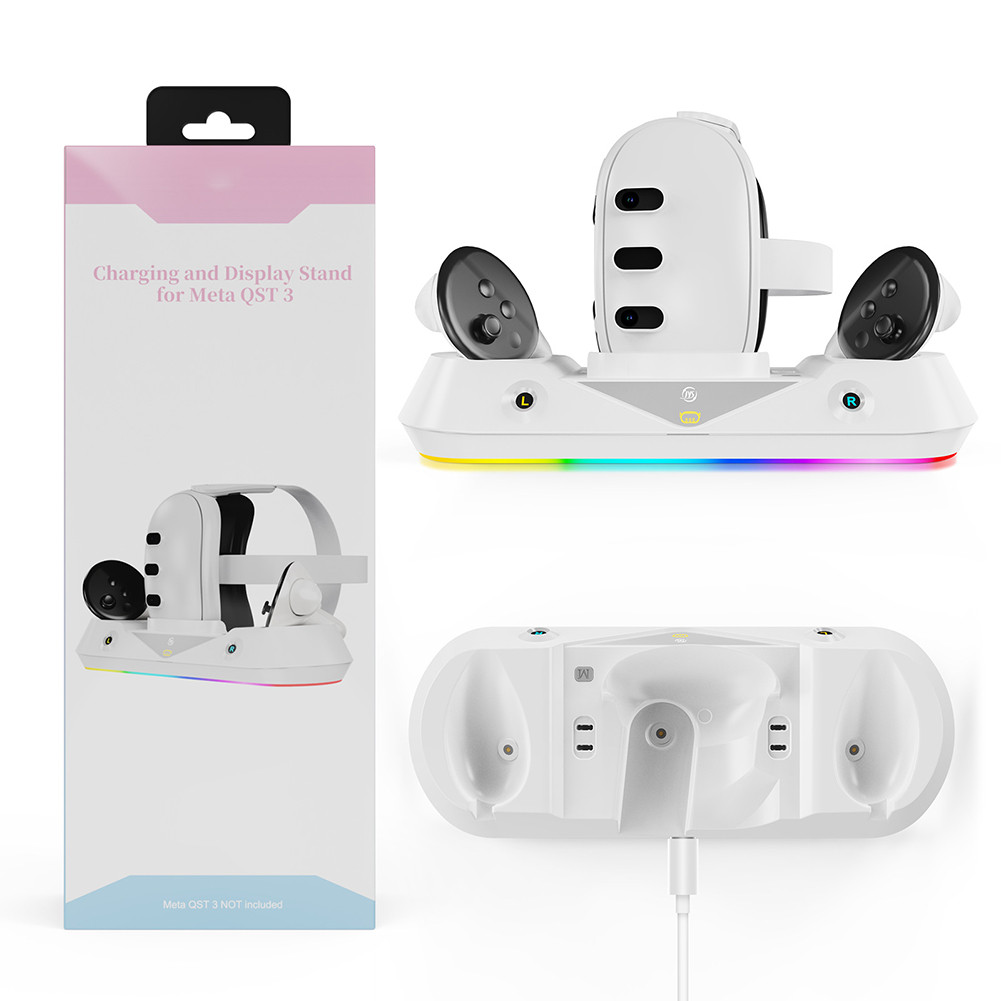 Jual BEST SELLER Charging Dock 2*1800mAh VR Headset Controller Charger ...
