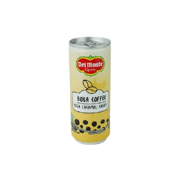 Jual DEL MONTE BOBA COFFEE CARAMEL CHEESE 240ML | Shopee Indonesia