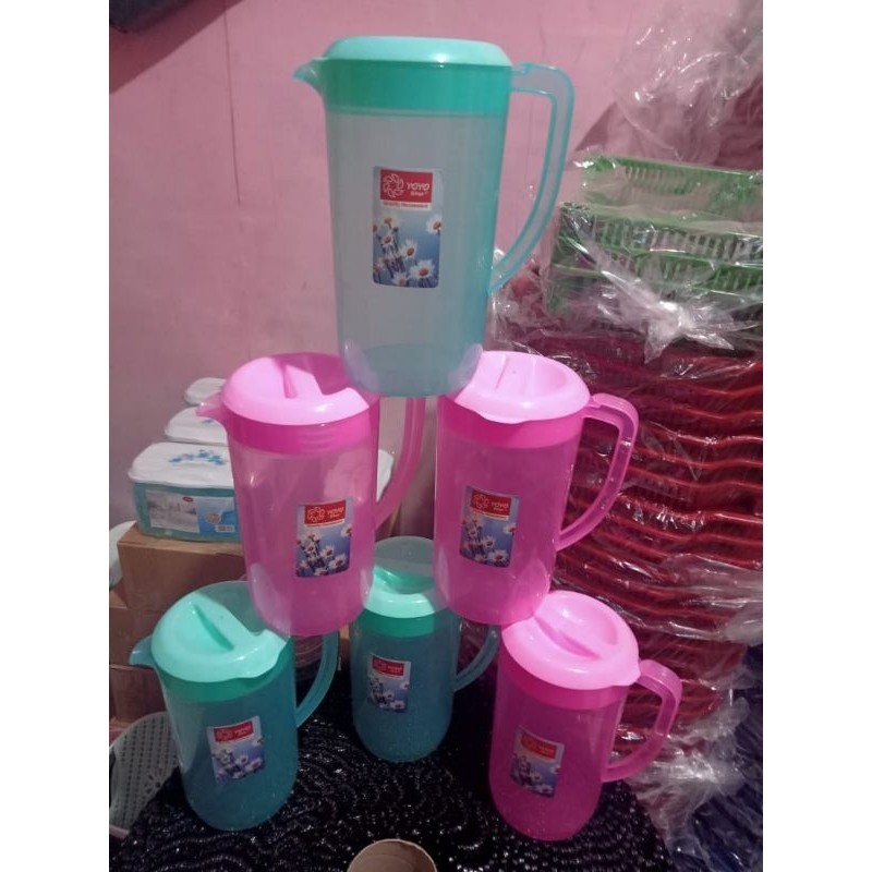 Jual Ruparupa Craft 6Pcs Teko 1.4 Liter/Teko /Teko Plastik | Shopee ...