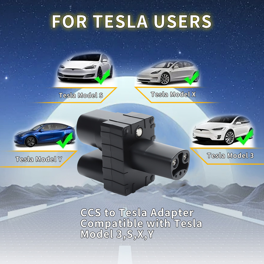 Jual Ccs2 To Tesla Dc Adapter Tesla Supercharger Nacs To Ccs Connector ...