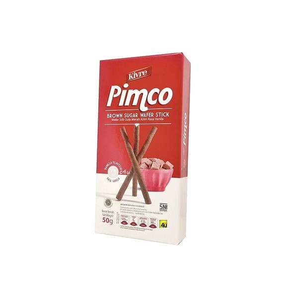 Jual PIMCO WAFER STICK BROWN SUGAR 50G | Shopee Indonesia