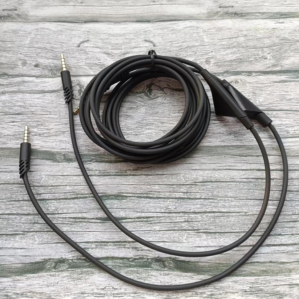 Jual 2.0M/6.5 Feet Replacement Cable Cord W/ Volume Control Aux Wire ...