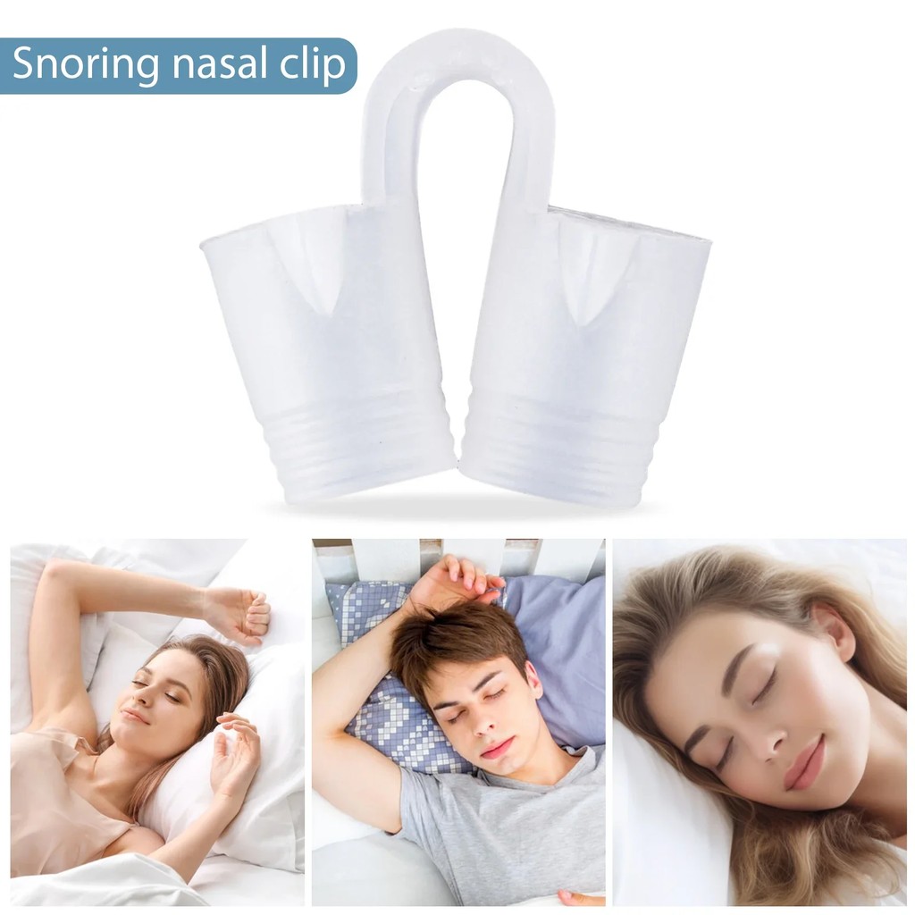 Jual 4 Pcs Reusable Snoring Device Enjoy A Peaceful Night Sleep Anti ...