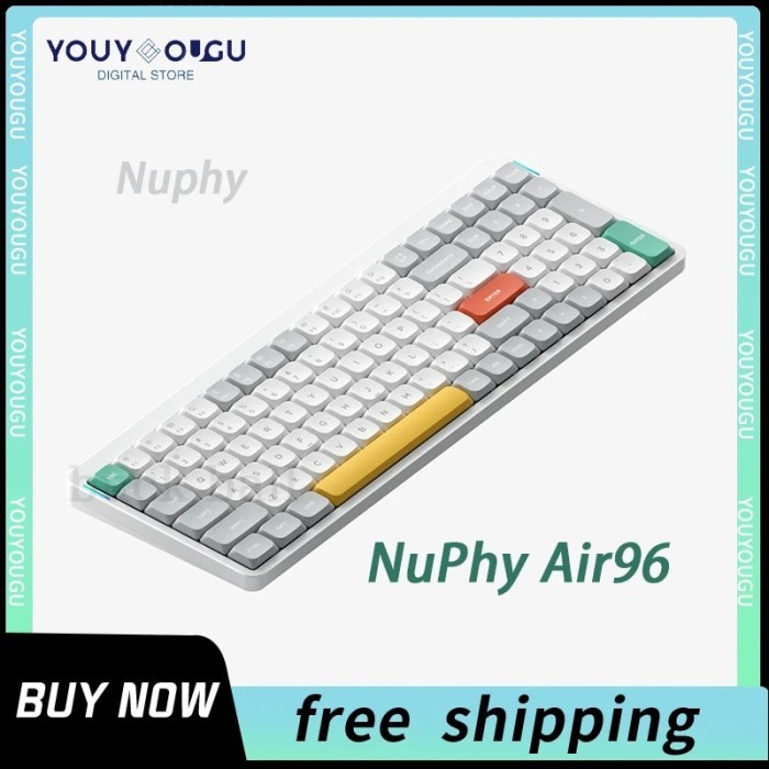 Jual Nuphy Air 96 Low Profile Mechanical Keyboard Nuphy Air96 Wireless | Shopee Indonesia