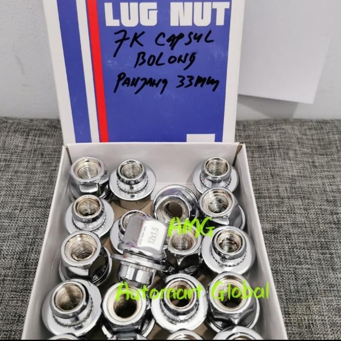 Jual Nut Mur Roda Racing Kijang 7K Capsul Model Bolong Atas 1Pc Kode ...
