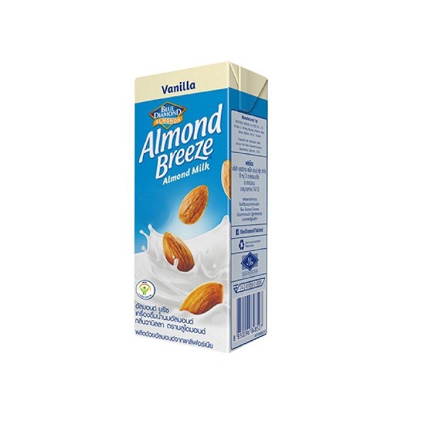 Jual ALMOND BREEZE ALMOND MILK VANILLA 180ML | Shopee Indonesia