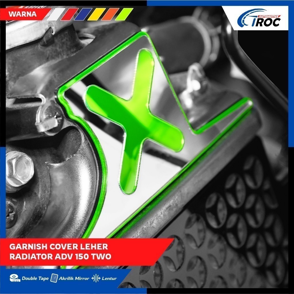 Jual GARNISH COVER LEHER RADIATOR VARIO 125 VARIO 150 VARIO 160 PCX 150 ...