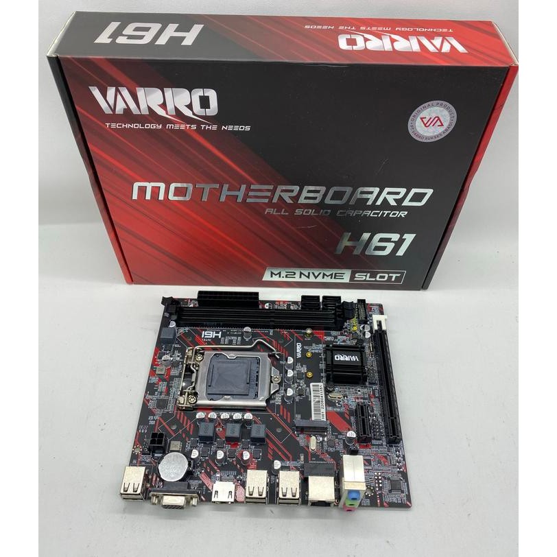 Jual MOTHERBOARD VARRO H61 LGA 1155 | Shopee Indonesia