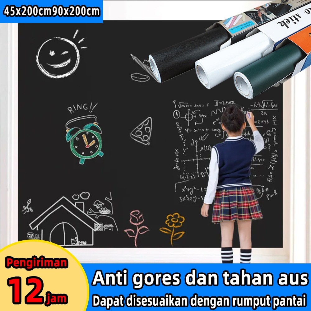Jual spotpapan tulis kapur stiker papan tulis whiteboard papan tulis ...