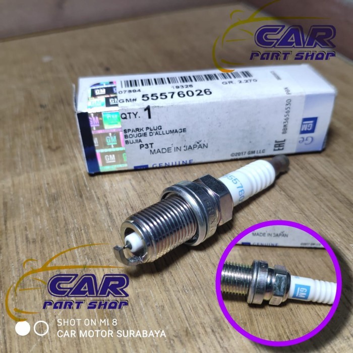 Jual BUSI SPARK PLUG CHEVROLET TRAX TURBO 1.4 1400 ORI GM HARGA SATU ...