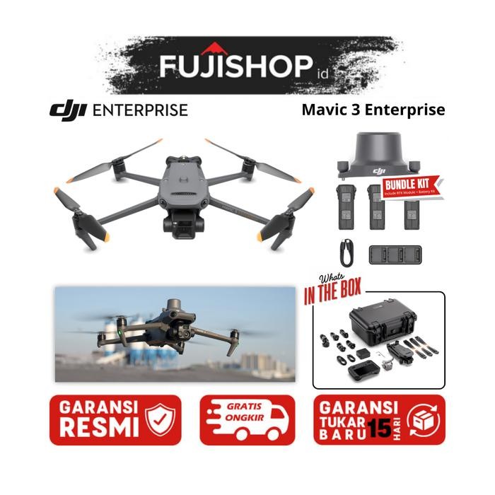Jual DJI Mavic 3 Enterprise Kit (Inc RTK Module + Battery Kit) Drone ...