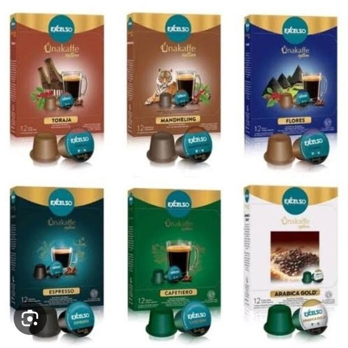 Jual Excelso Unakaffe Capsule exp 2025 -2026 | Shopee Indonesia