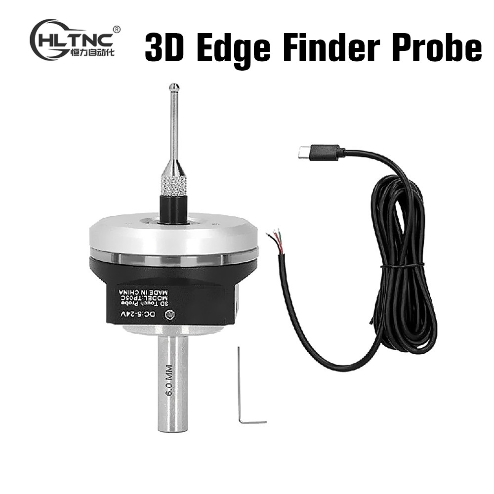 Jual IMPORT HLTNC 2024 V6 Anti-roll 3D Touch Probe Edge Center Finder Desktop CNC Probe Fit ...
