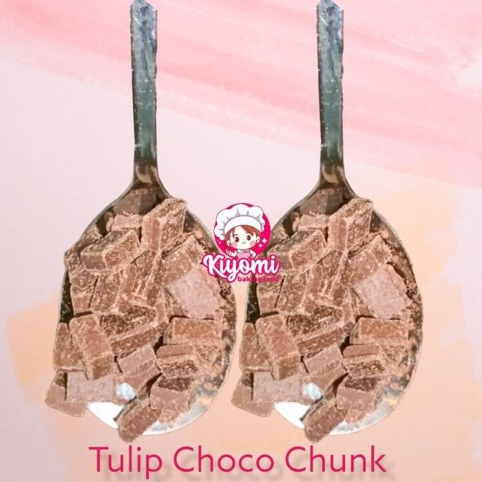 Jual Tulip Choco Chunk 250 Gram Cokelat Compound Bentuk Kotak Kecil ...