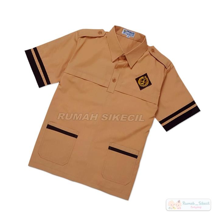 Jual Baju Pramuka Siaga Sd Full Kancing Anak Laki-Laki Perempuan Unisex ...