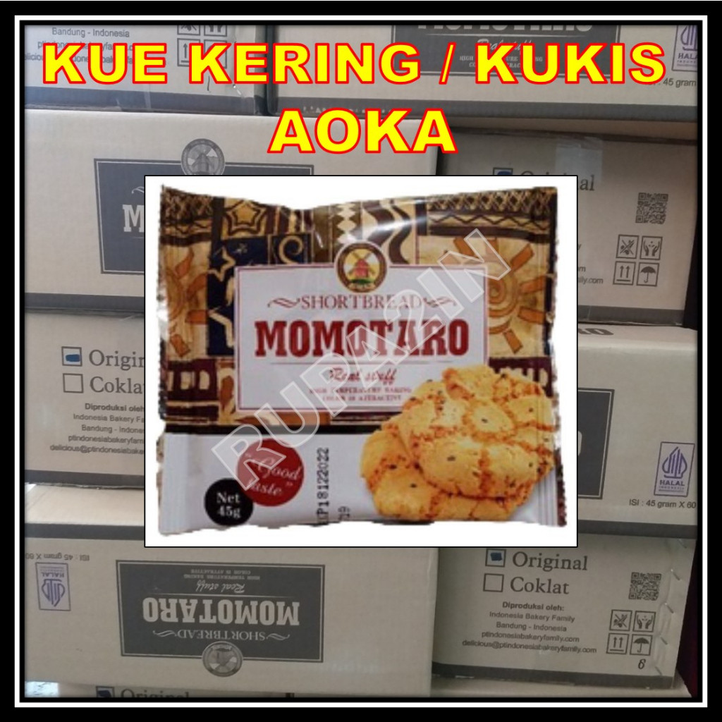 Jual Eumsig Roti Biskuit Kering Aoka Kukis Momotaro Shortbread Cookies ...