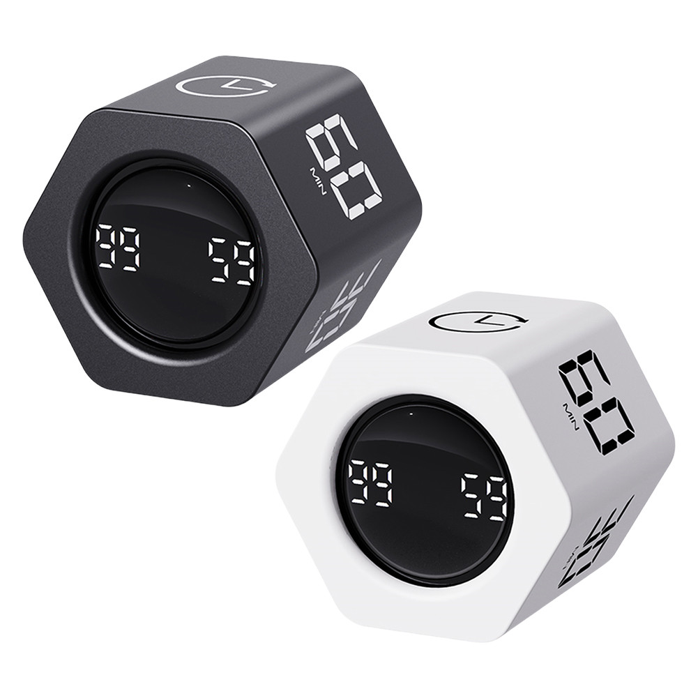 Jual Productivity Cube Timer Gravity Sensor Flipping Countdown Cooking