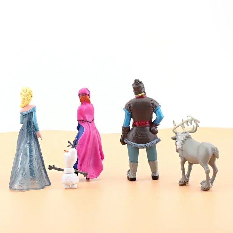 Jual 5Pcs/Set Frozen Princess Snow Queen Anna Elsa Kristoff Sven Olaf ...