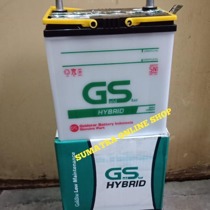 Jual Aki Mobil Battery Gs Gold Star Hybrid 32B20R Ns40 12V-32Ah Avanza ...