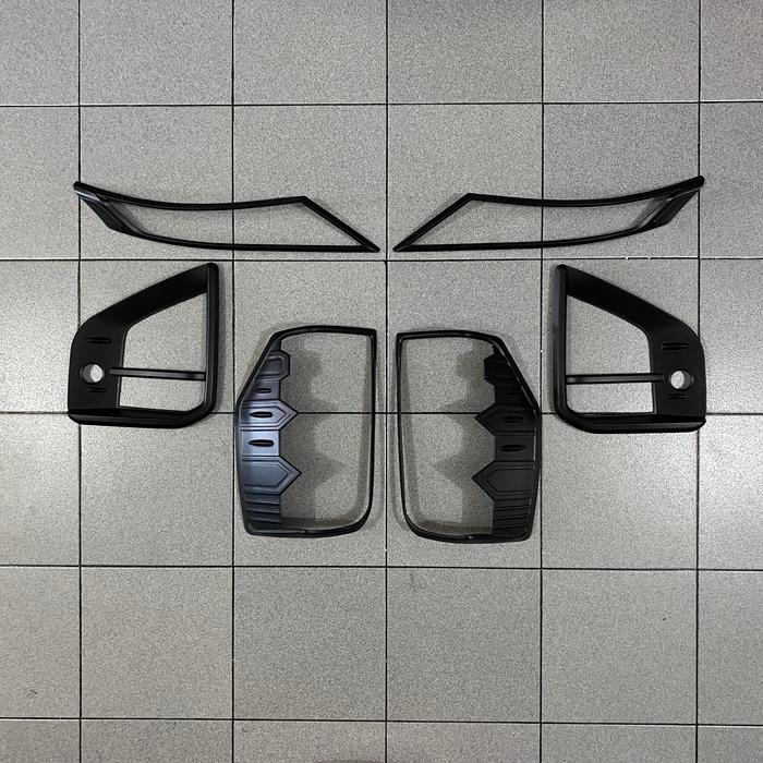 Jual Paket Garnish Lampu Depan Belakang All New Triton 2019 2020 Hitam | Shopee Indonesia