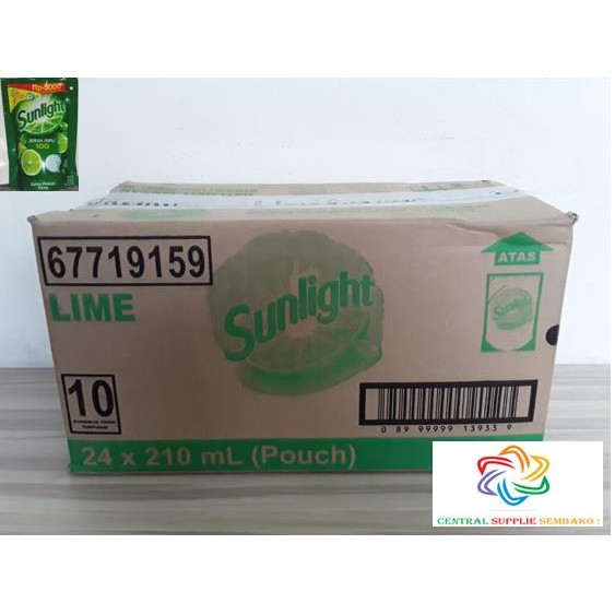 Jual Sunlight Cair Refil [210ml / 24 pcs / 1 karton] | Shopee Indonesia