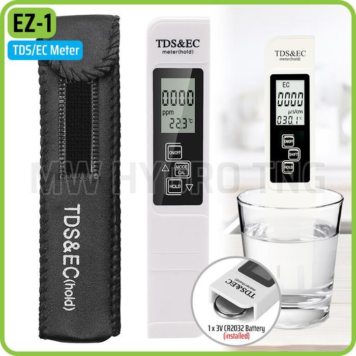 Jual Alat Ukur Hidroponik - TDS & EC meter | Shopee Indonesia