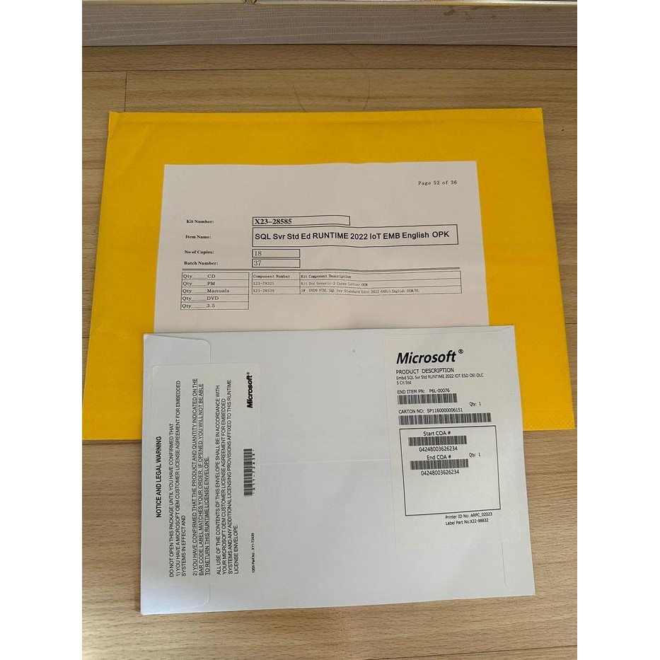 Jual Stok Ready.! Sql Server 2022 Standard 5 Cal / 5 Client | Shopee ...