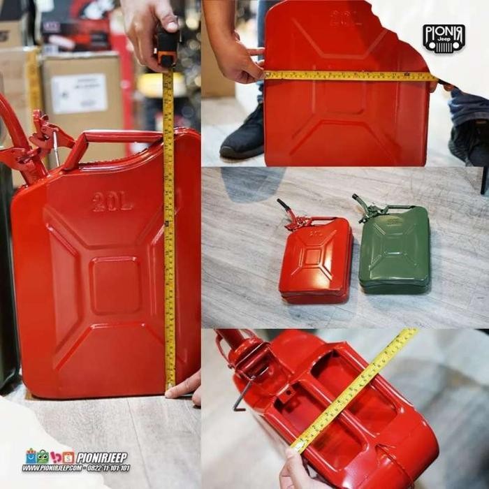 Jual Jerigen Offroad 4x4 20L Bahan Bakar Kendaraan Bermotor | Shopee ...