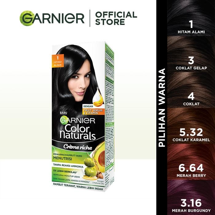 Jual Garnier Color Naturals Hair Color Pewarna Rambut Cat Rambut ...