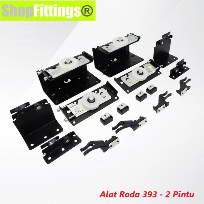 Jual PREMIUM Rel Roda Pintu Lemari Gantung Geser Sliding Hanging ...