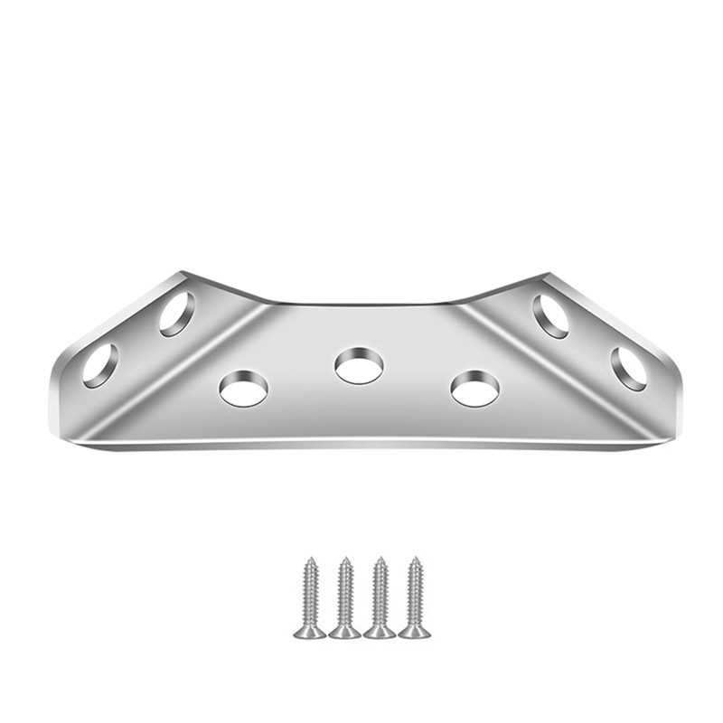 Jual ABRU-Furniture Corner Connector Steel Angle Frame Shelf Corner ...