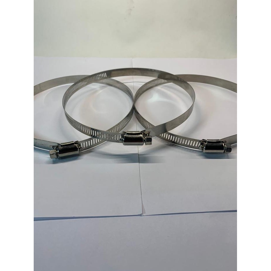 Jual PREMIUM Klem Selang / Hose Clamp 6 Inch klem ring untuk ODP tiang ...