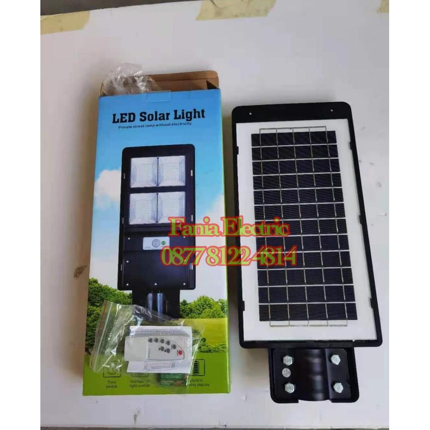 Jual LAMPU JALAN SOLAR CELL 100 WATT PJU ALL IN ONE 100W COB 100WATT ...