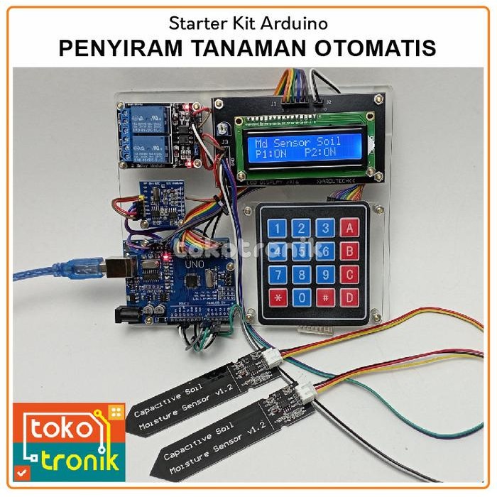 Jual Penyiram Tanaman Otomatis dg Arduino Kit | Shopee Indonesia