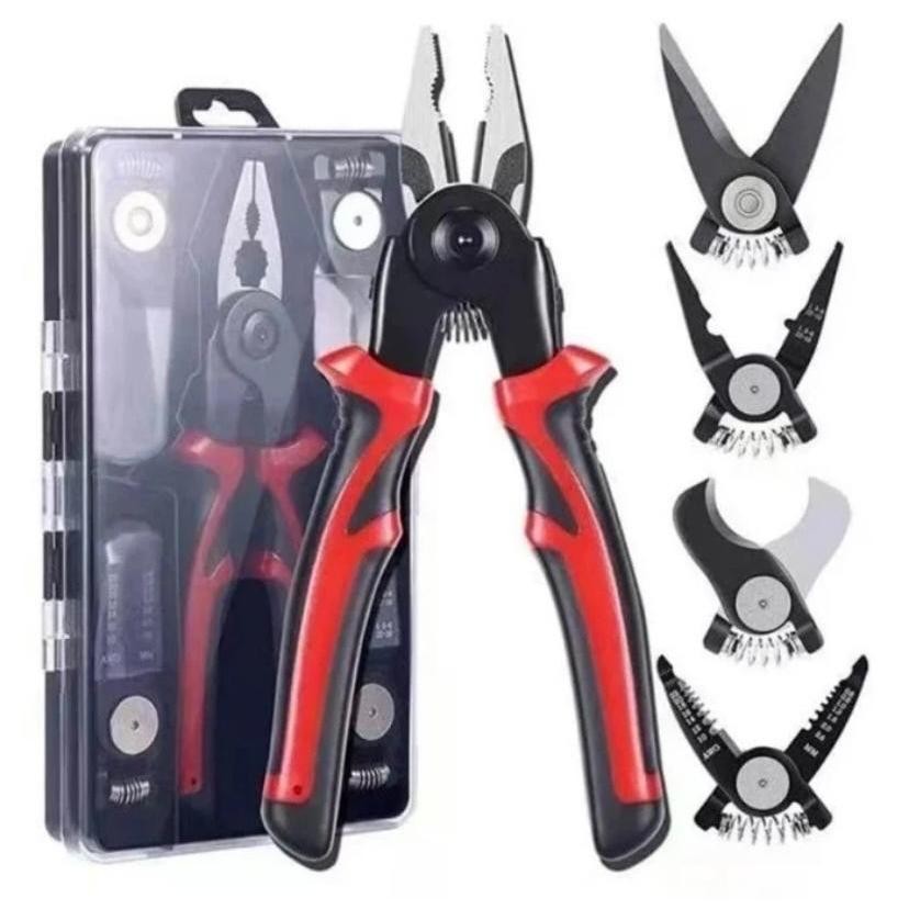 Jual Tang Kombinasi Multifungsi 5 in 1 Tang kombinasi/Tang Kawat/Tang ...