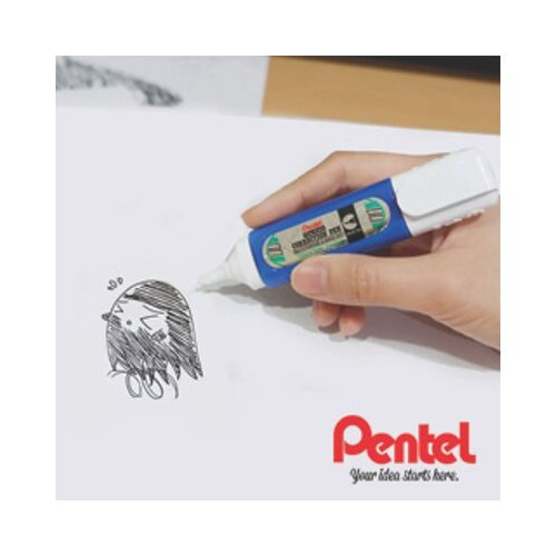 Jual PENTEL ZL31-W TIP EX CAIR CORRECTION PEN 12ML MURAH | Shopee Indonesia