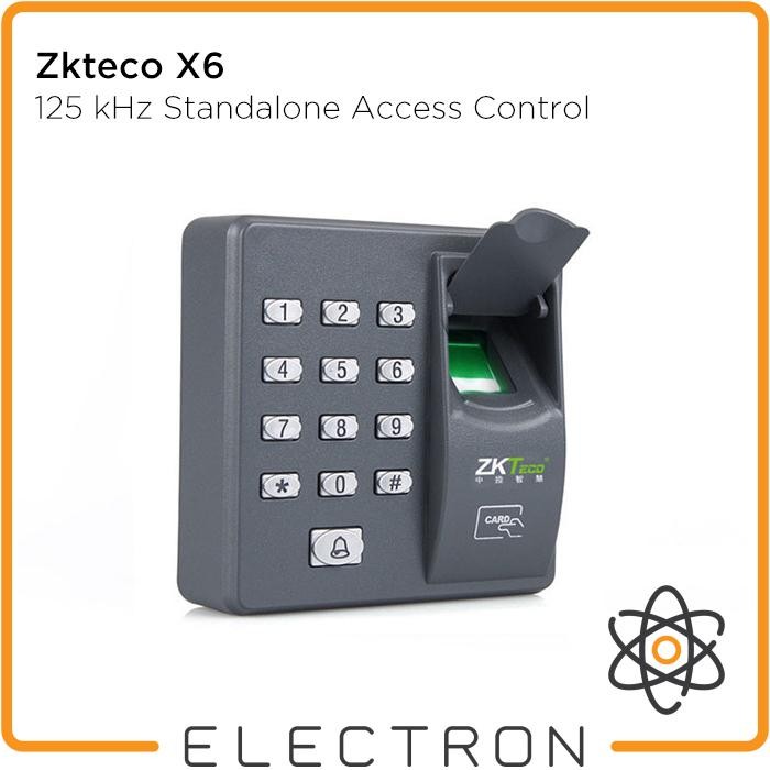Jual Rds - Zkteco X6 Fingerprint Rfid 125Khz Pin Standalone Access ...