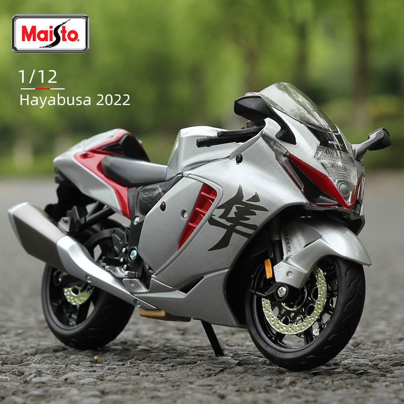 Jual Maisto 1:12 Suzuki Hayabusa 2022 Sportster Model Sepeda Motor ...